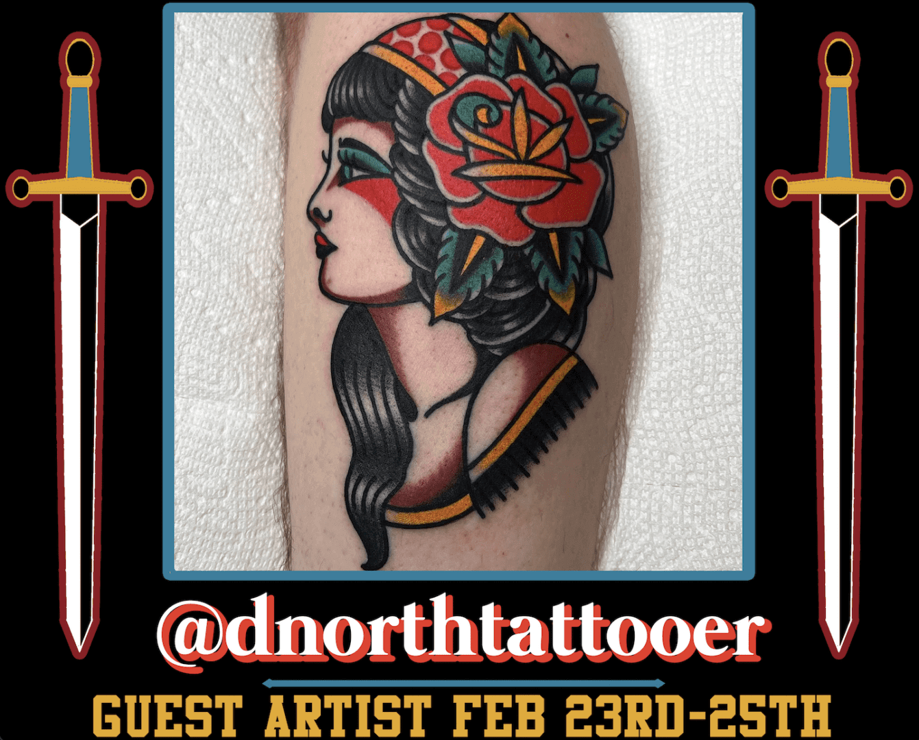 Guest Artist - Seven Swords Tattoo Company