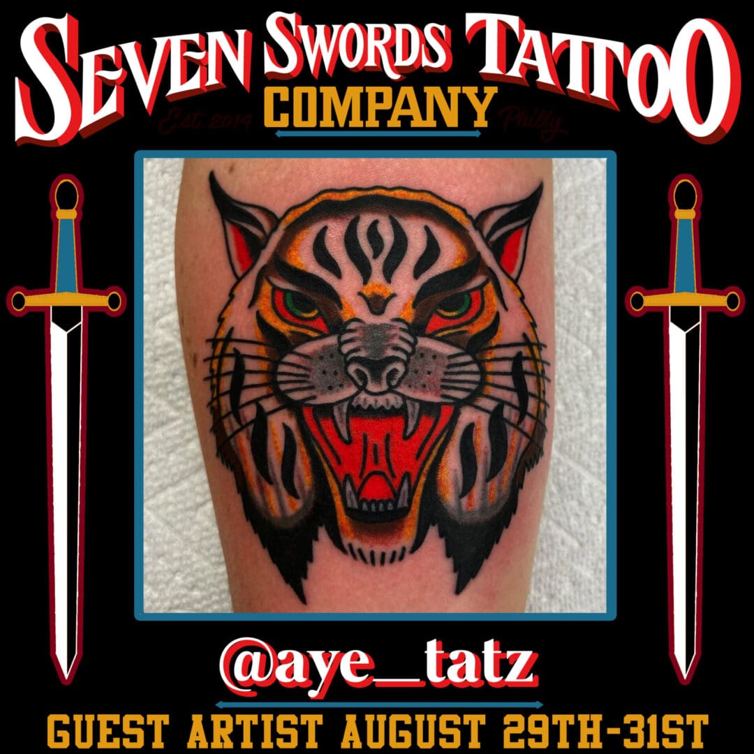Guest Artist - Seven Swords Tattoo Company