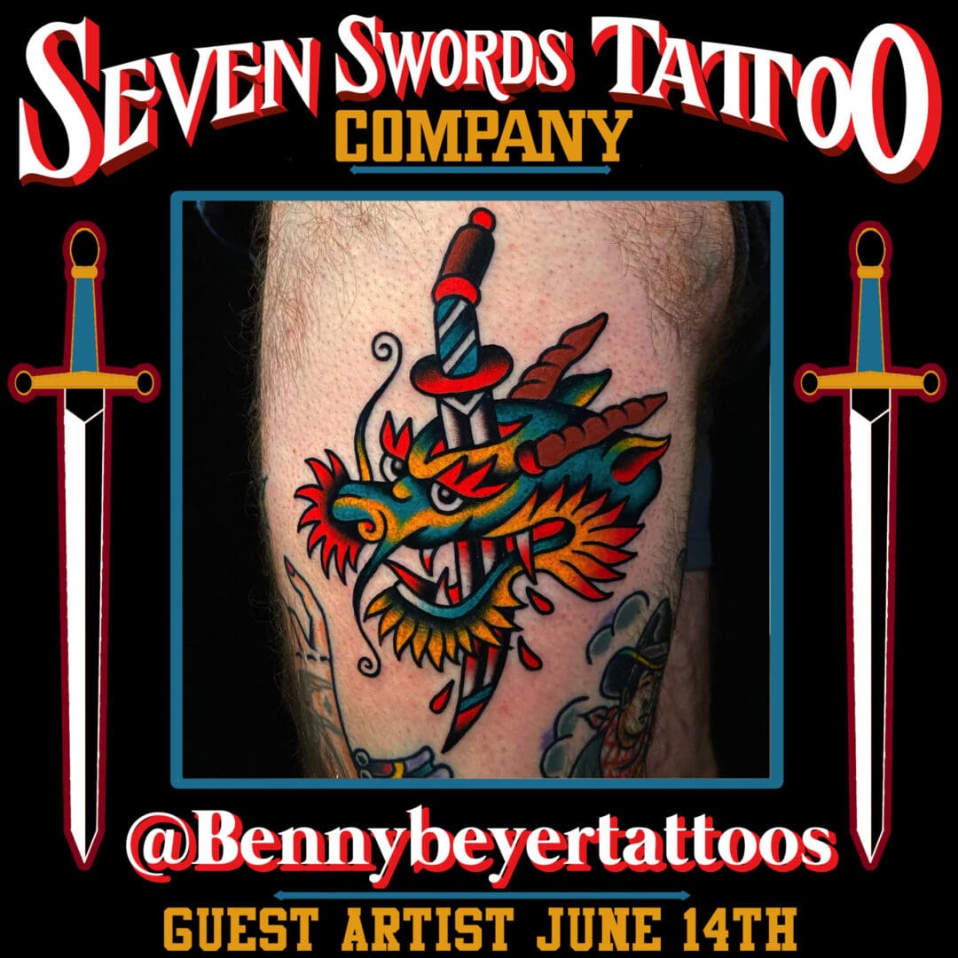 Guest Artist - Seven Swords Tattoo Company